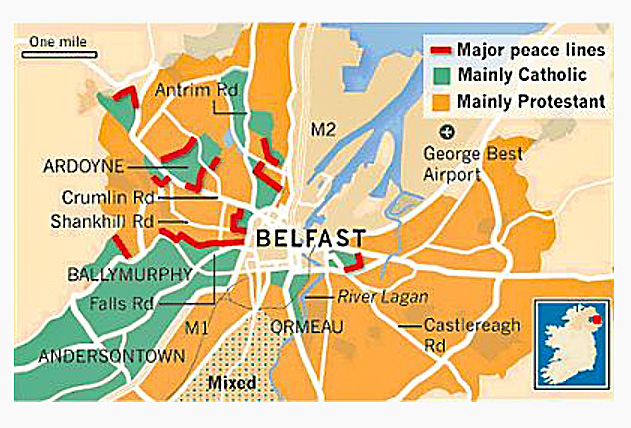 Belfast – Falls Road Mural Tour – Fotografie und Reisen